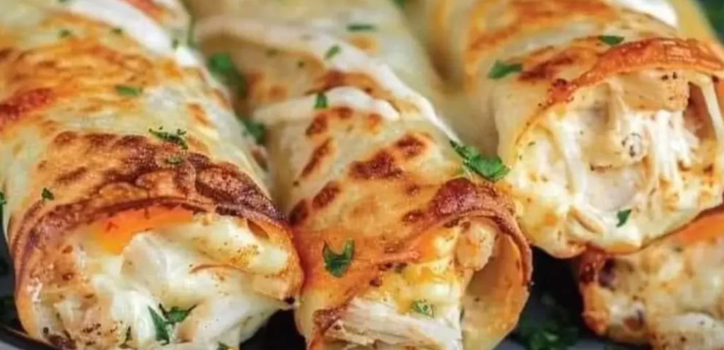Chicken Bacon Ranch Roll-Ups Recipe !! - whyrecipenow